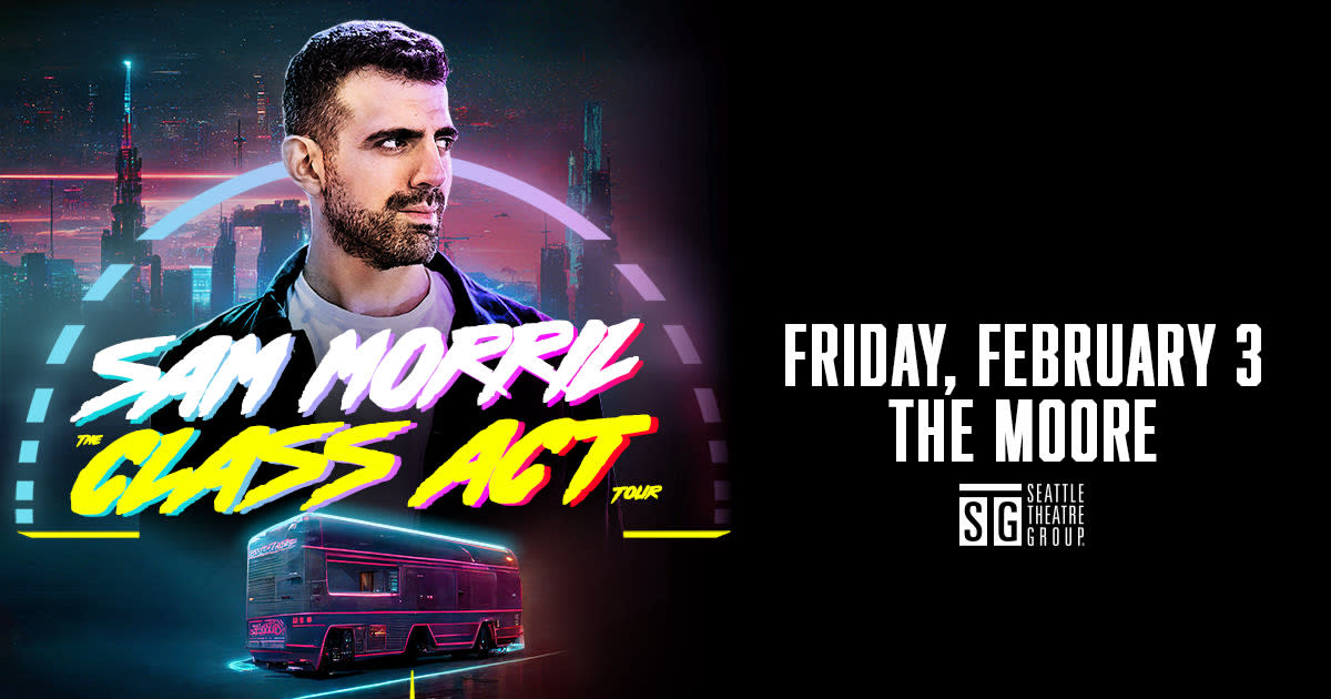Sam Morril in Seattle at The Moore Theatre