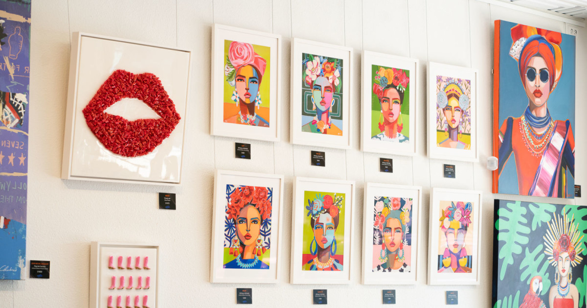 NIGHT AT THE GALLERY in Austin at Art Direct