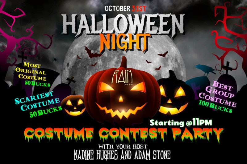 Halloween Night- Costume Contest Party in Austin at RAIN on 4th