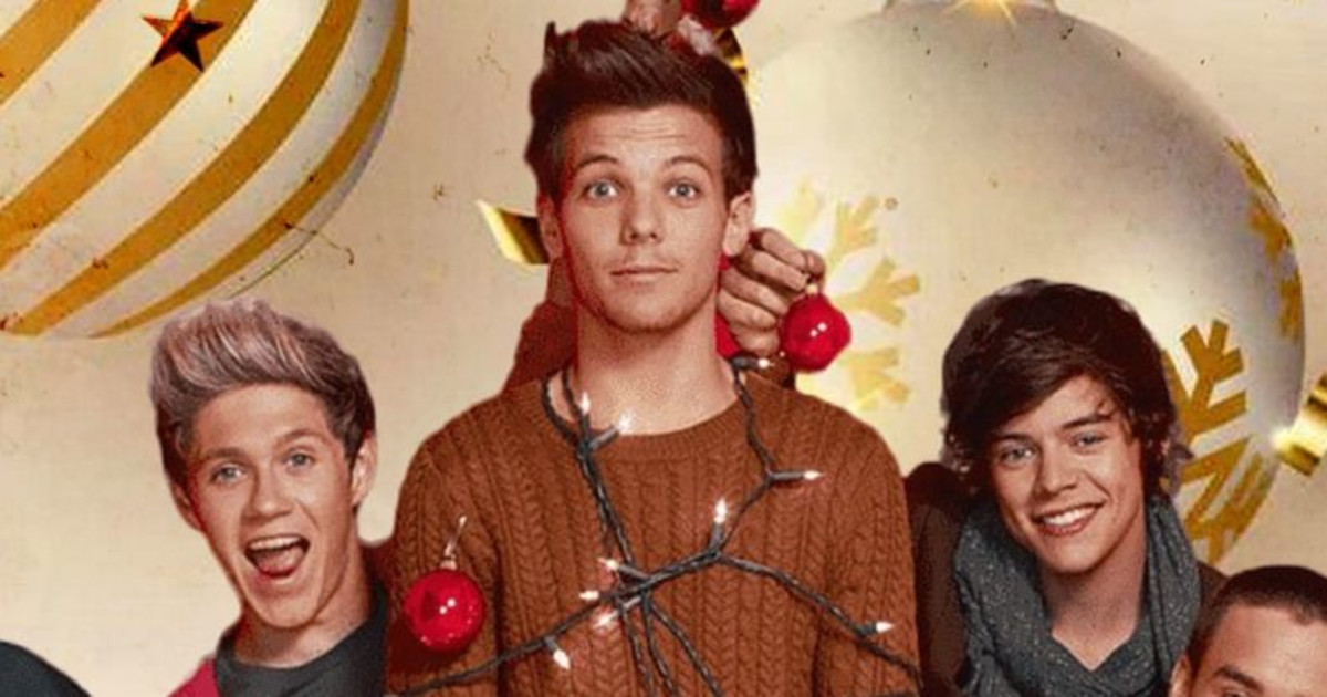 One Direction Christmas Photoshoot Wallpaper