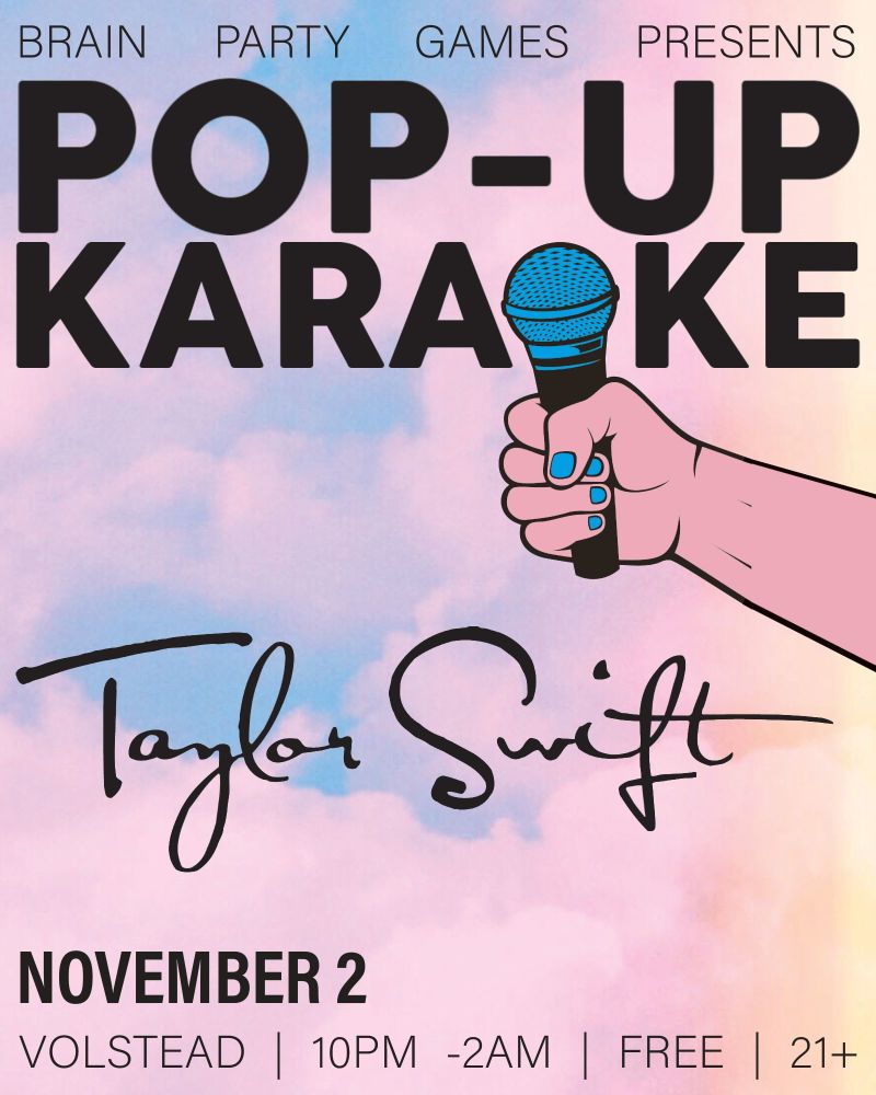 Pop-Up Karaoke: Taylor Swift Edition in Austin at Hotel Vegas