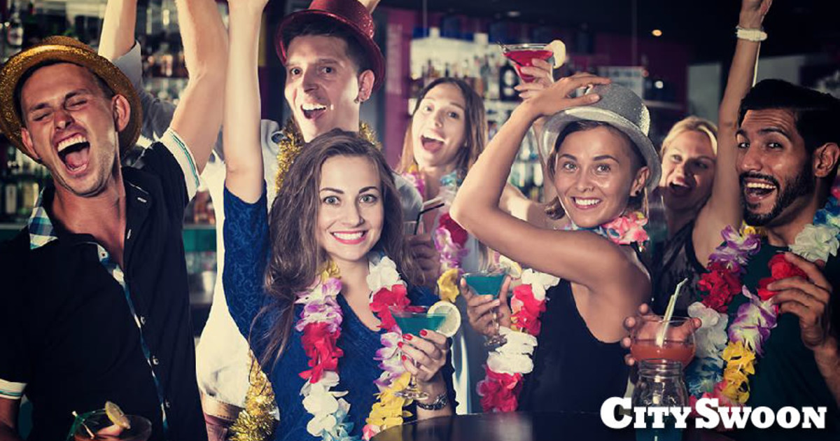 Aloha Hawaiian Singles Party in the Sky! in Los Angeles at OUE