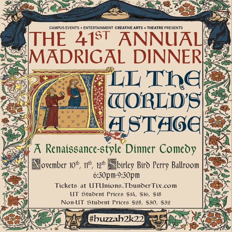 The 41st Annual Madrigal Dinner: All the Worlds a Stage in Austin