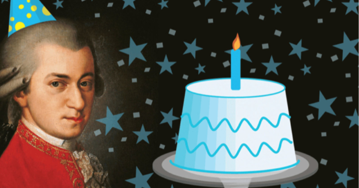 Mozart Birthday Celebration: Wolfgang Amadeus Mozart's 267th
