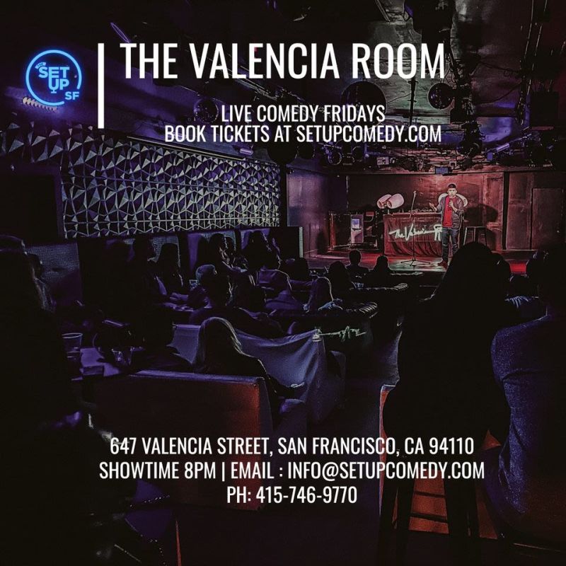 The Setup at The Valencia Room in San Francisco at The Valencia