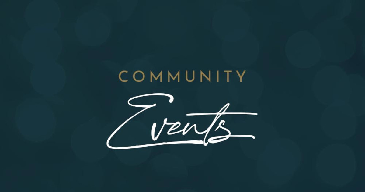 Community Events Logo Design