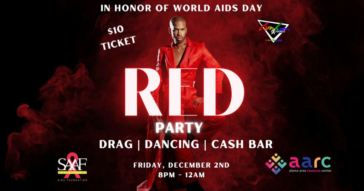The RED Party in San Antonio at Bonham Exchange