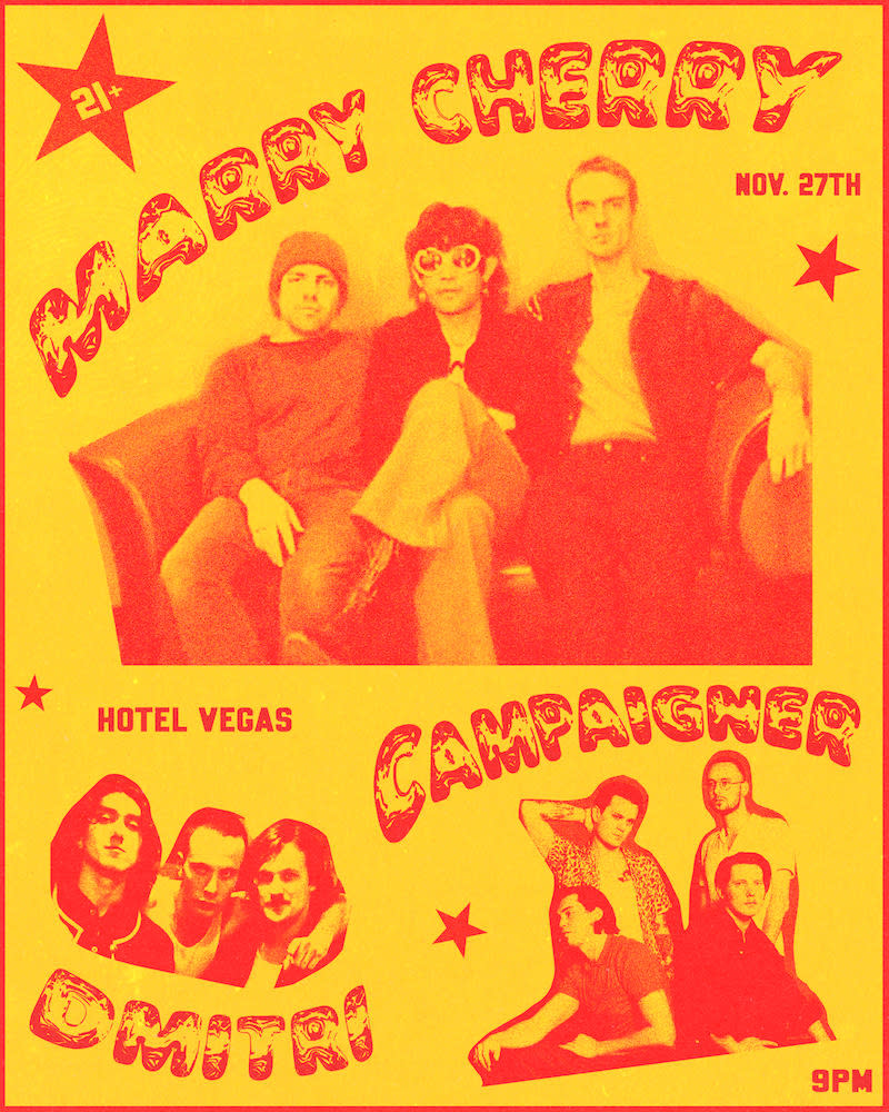 Marry Cherry, Campaigner, Dmitri in Austin at Hotel Vegas & The