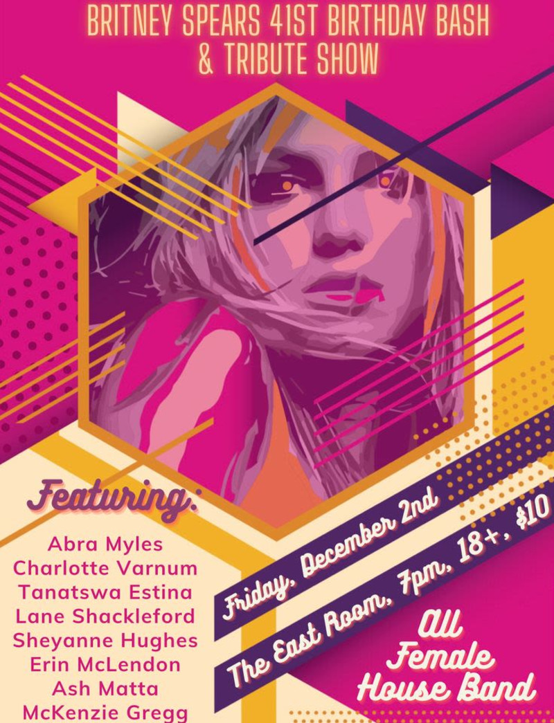 Britney Spears 41st Birthday Bash & Tribute Show in Nashville at