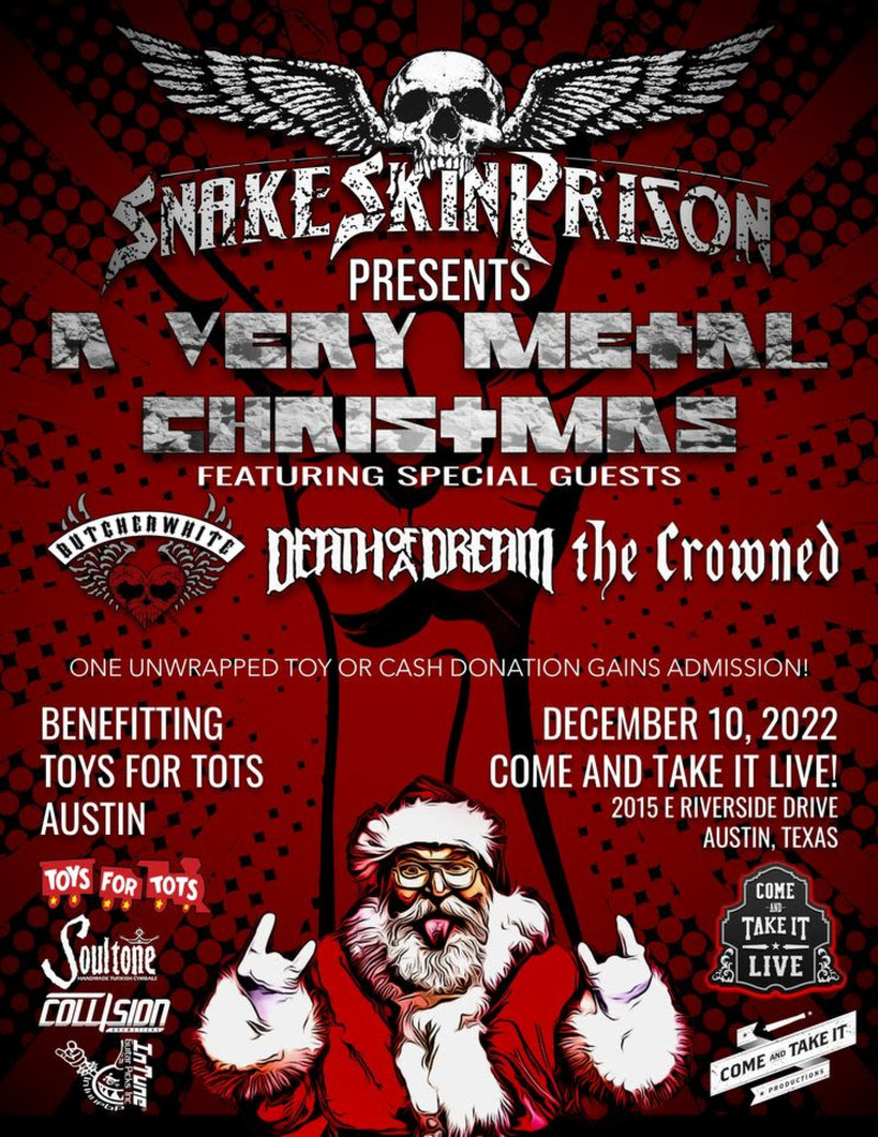 TOYS FOR TOTS (14th Annual) / A VERY METAL CHRISTMAS in Austin at