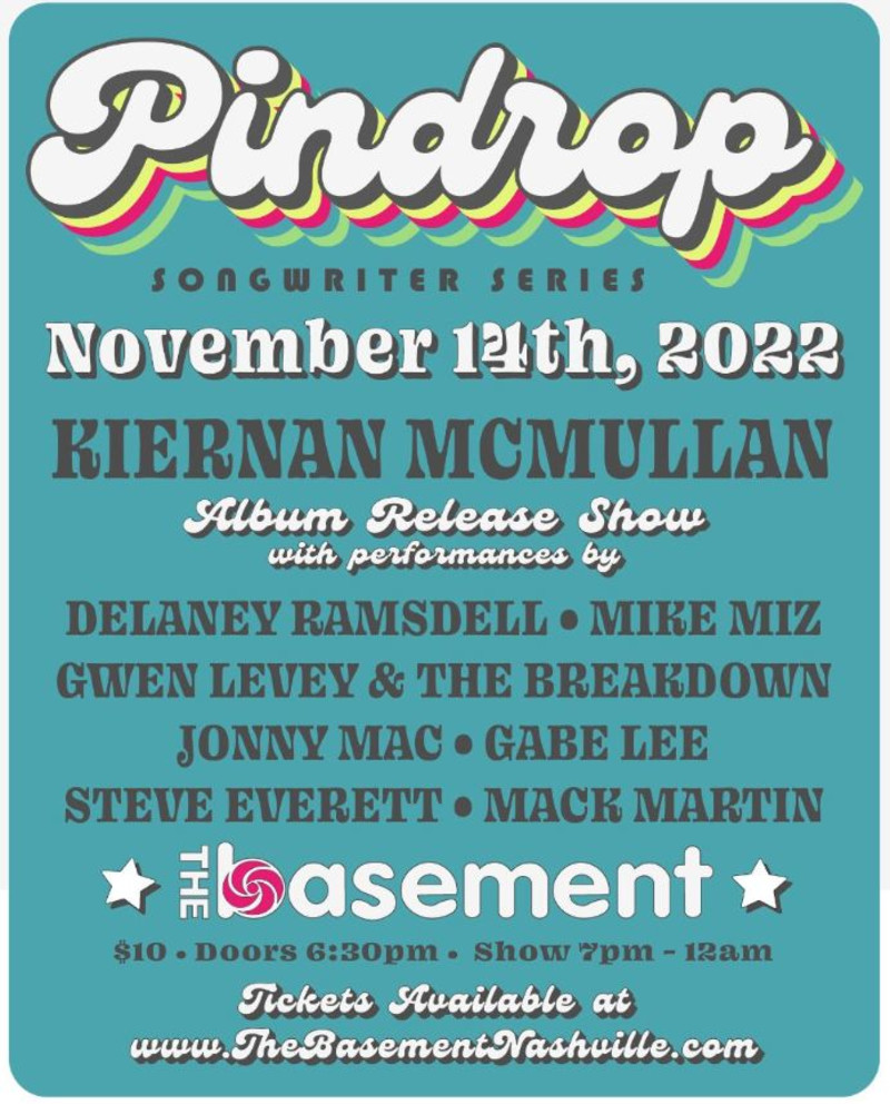 Pindrop Songwriter Series in Nashville at The Basement