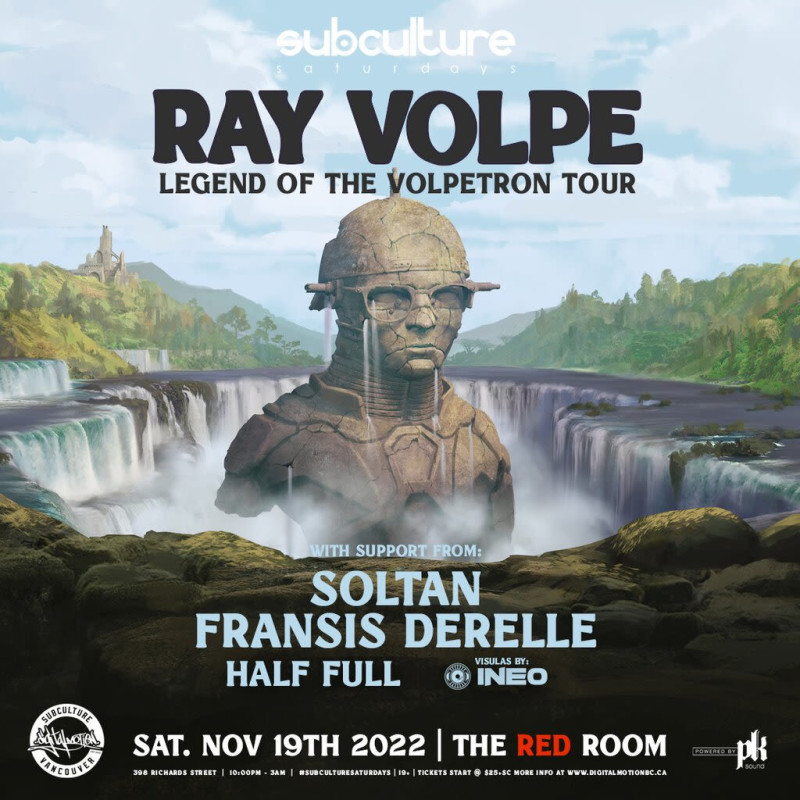 RAY VOLPE - Legend Of The Volpetron Tour at SUBculture Saturdays: