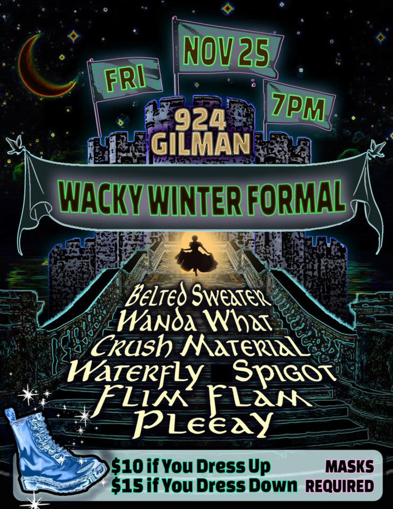 Wacky Winter Formal in Berkeley at 924 Gilman