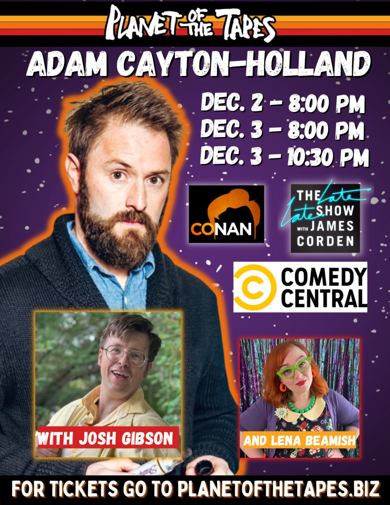 Adam Cayton-Holland (CONAN, Comedy Central, Grawlix) at Planet