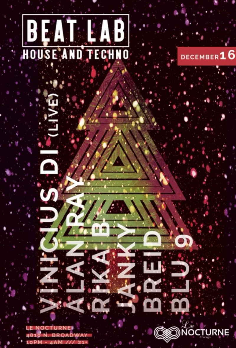 BEAT LAB - House & Techno Holiday Event in Chicago at Le Nocturne