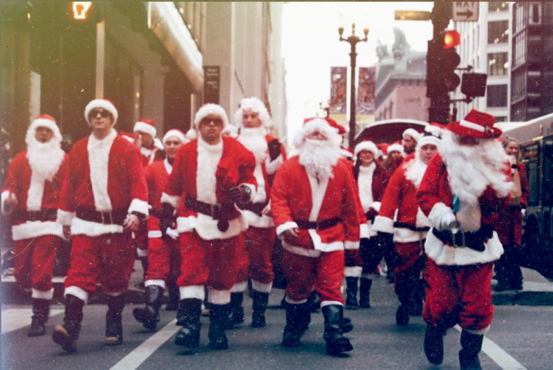 16th Annual Santa Crawl in Austin at Hotel Vegas & The Volstead