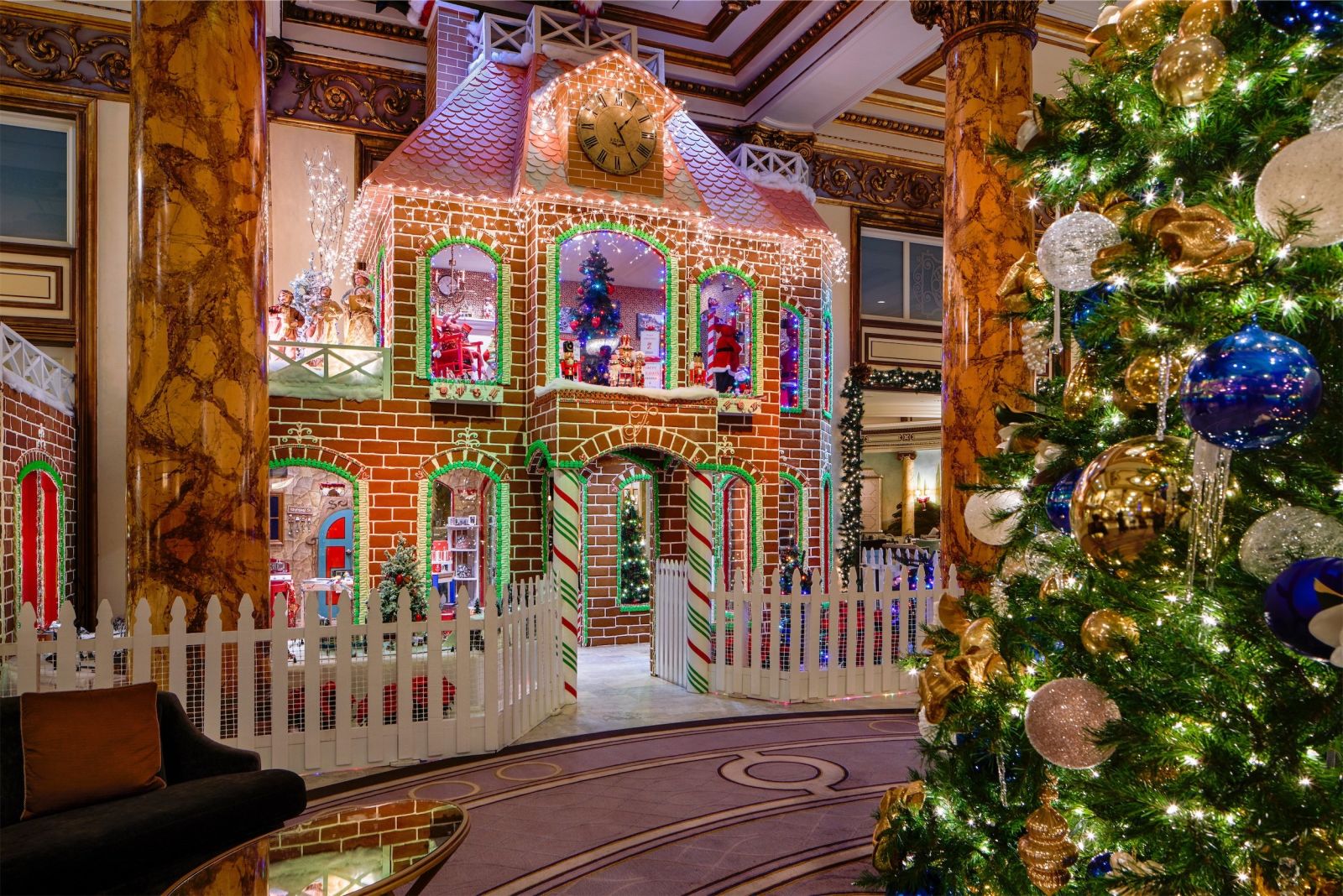 Fairmont Hotel Gingerbread House in The Bay Area at Fairmont San