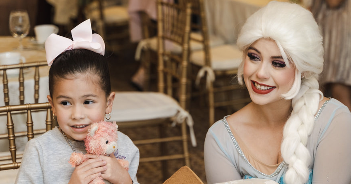 Enchanted Princess Tea Party in Austin at Hotel Viata