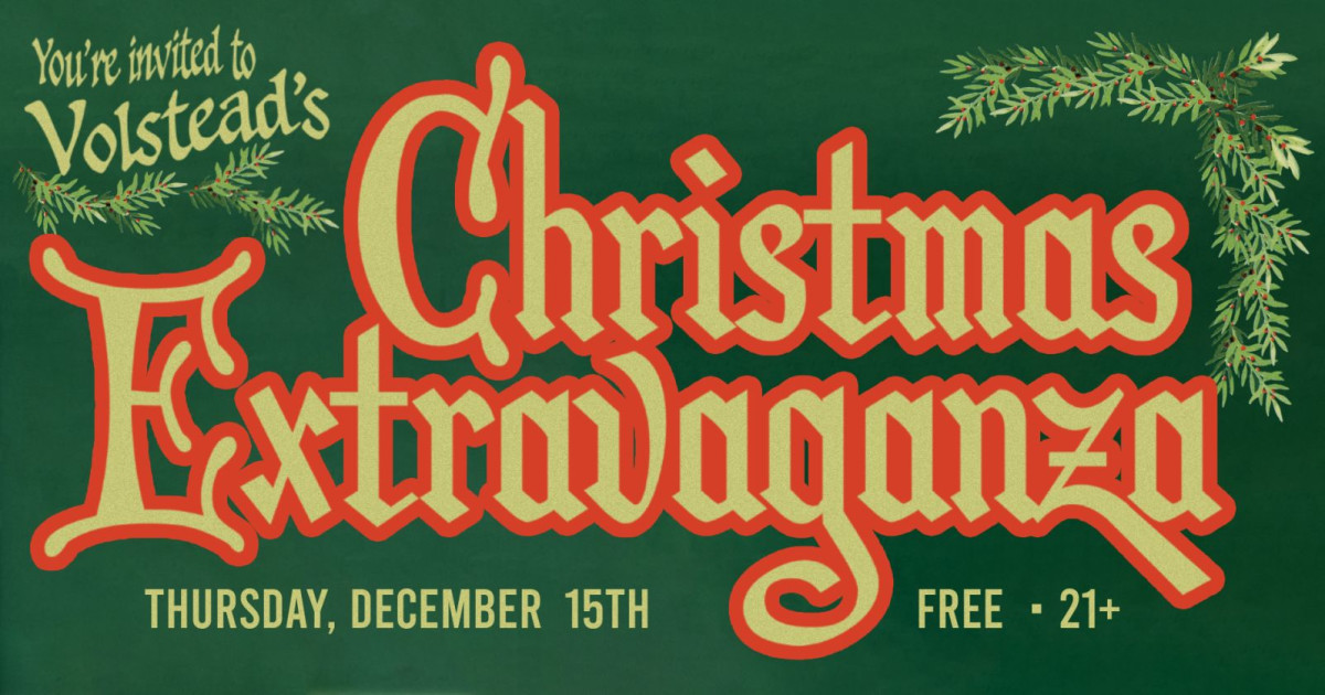 Volstead's Christmas Extravaganza in Austin at Hotel Vegas & The