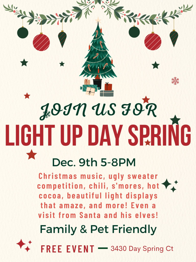 Light Up Day Spring in Louisville at Day Spring