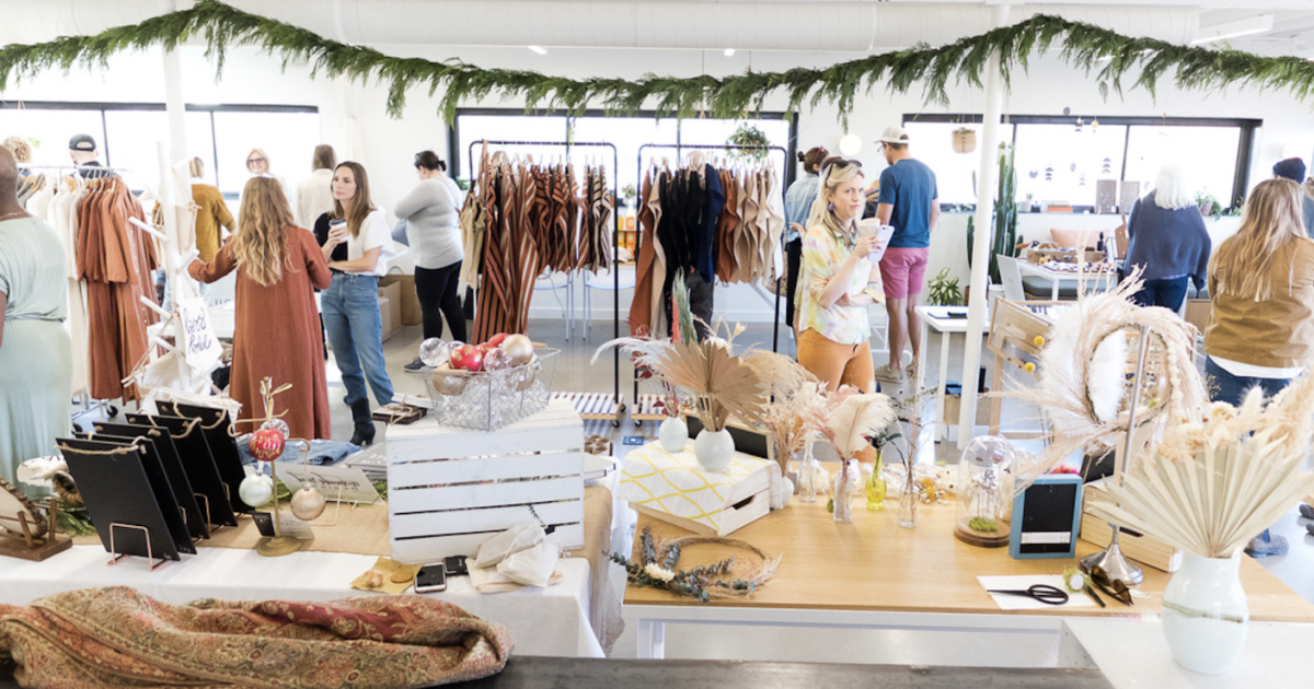 Holiday Makers Market in Austin at The Commune