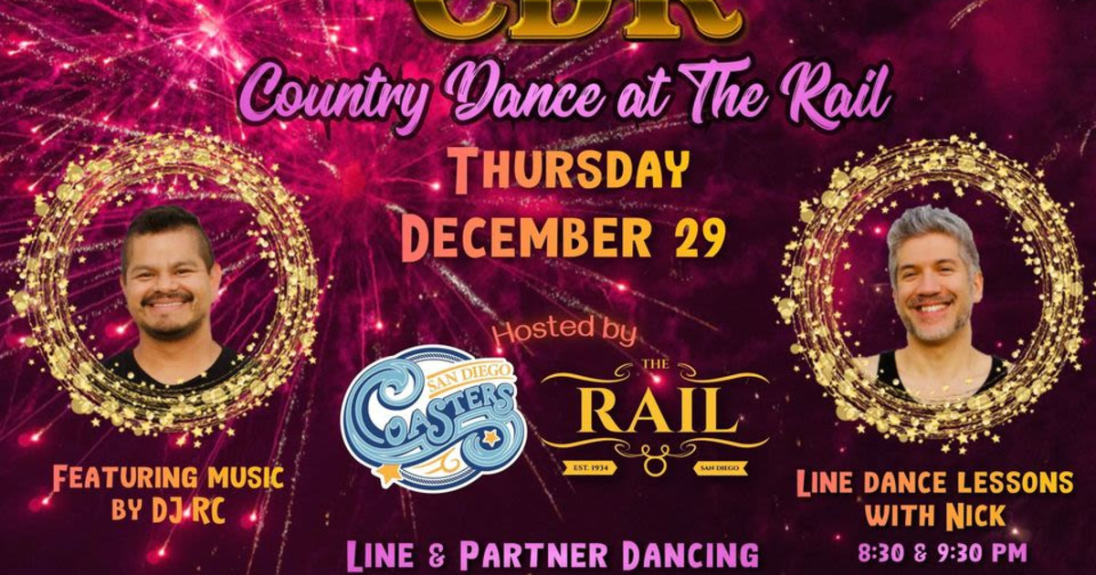 Country Dance at The Rail in San Diego at The Rail