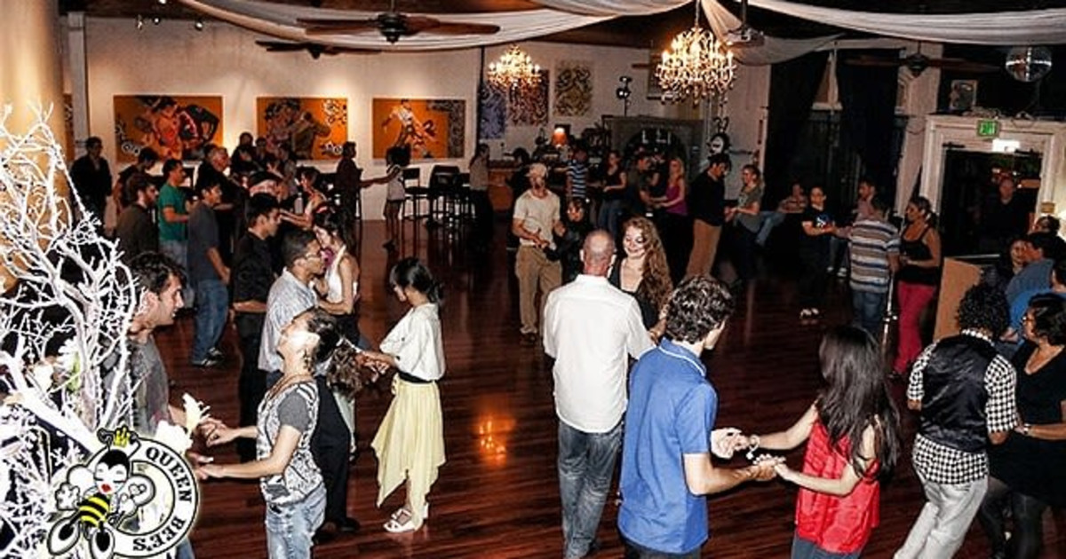 New Years Mixer Dance Party in San Diego at Queen Bee's Art