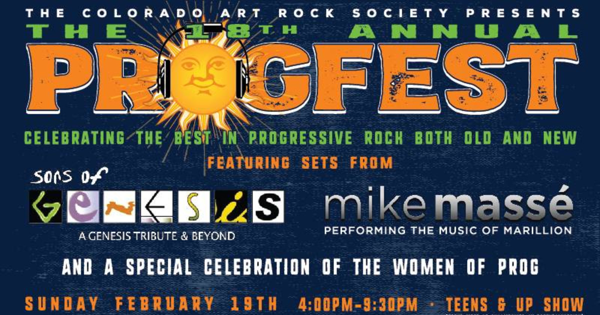 The Colorado Art Rock Society Presents the 18th Annual PROGFEST