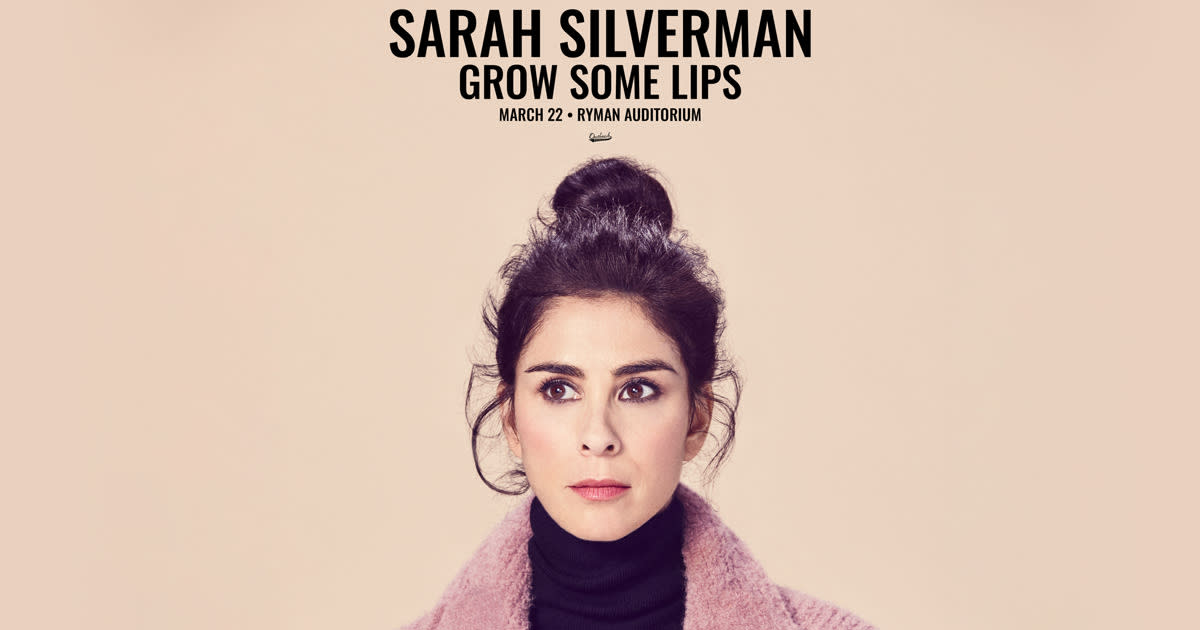 Sarah Silverman: Grow Some Lips in Nashville at Ryman Auditorium