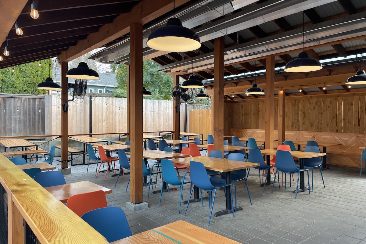 Covered & Heated Patio Bars