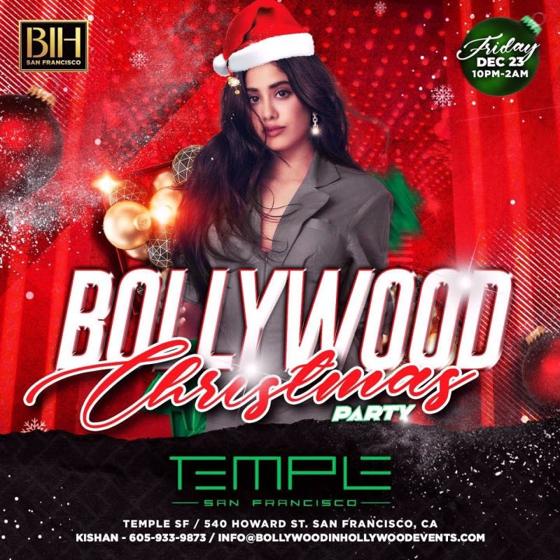 Bollywood Night Poster