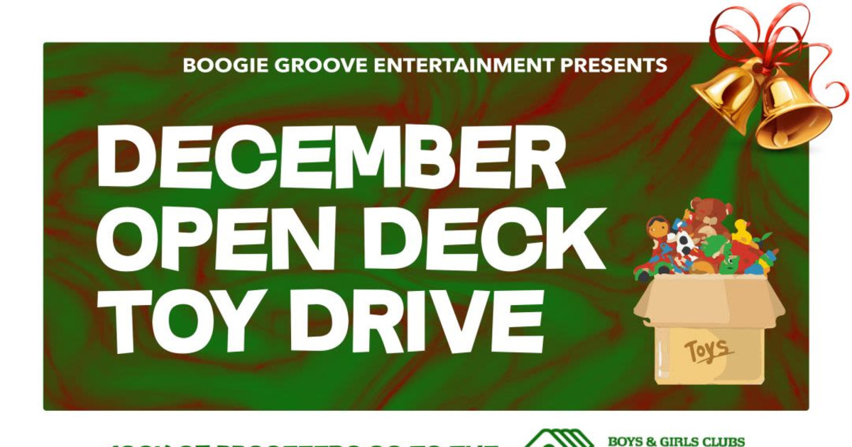 December Open Deck Toy Drive in Denver at Your Mom's House