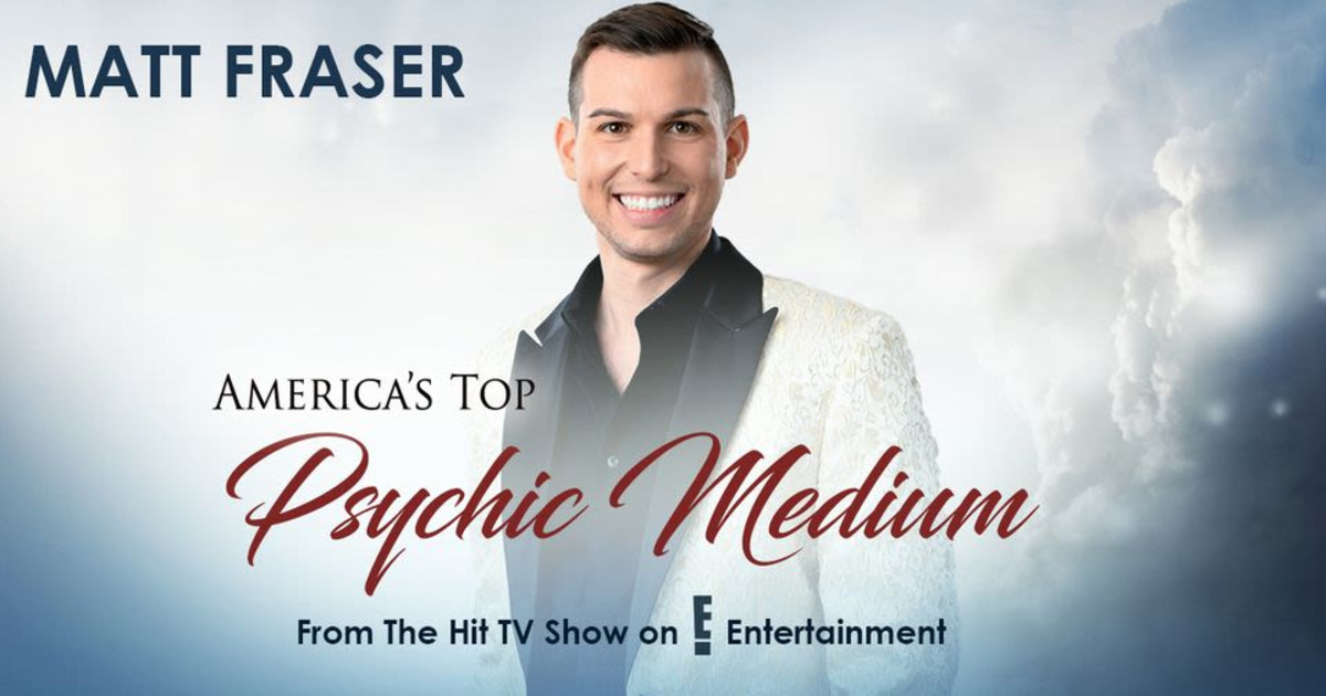 New Bedford, Ma: Psychic Medium Matt Fraser Live at Zeiterion in