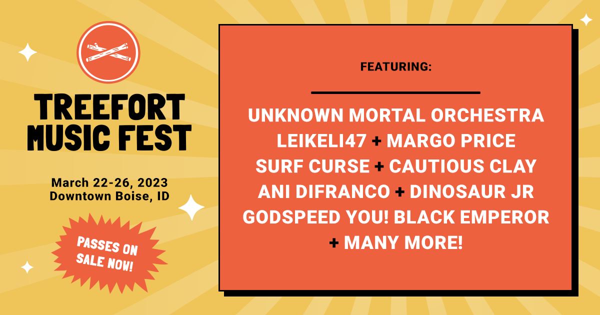 Treefort Music Fest in Denver & Boulder at Downtown Boise, ID