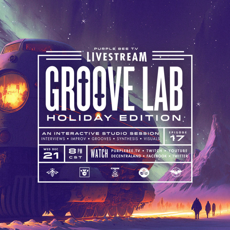 Groove Lab 17 • Holiday Edition in Lockhart at Purple Bee Studios