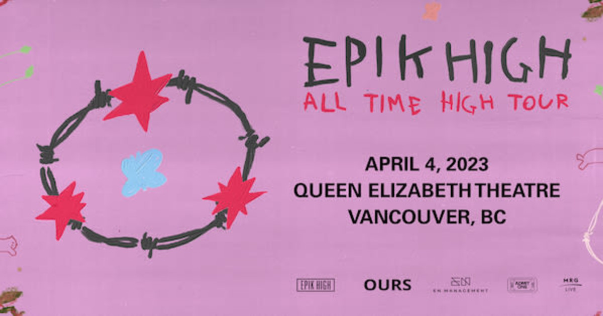 Epik High in Vancouver at Queen Elizabeth Theatre