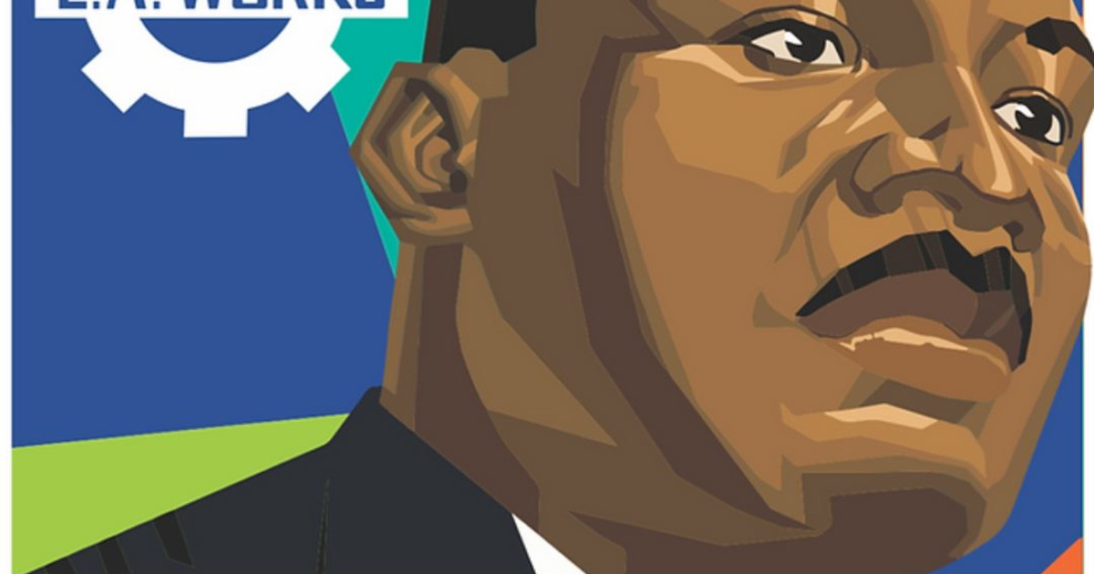 MLK Day of Service in Los Angeles at Los Angeles Memorial Coliseum