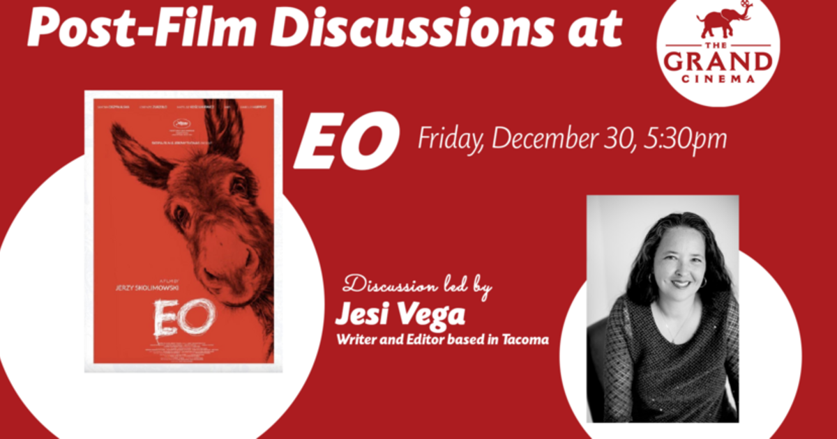 EO Post-Film Discussion with Jesi Vega in Tacoma at Grand Cinema
