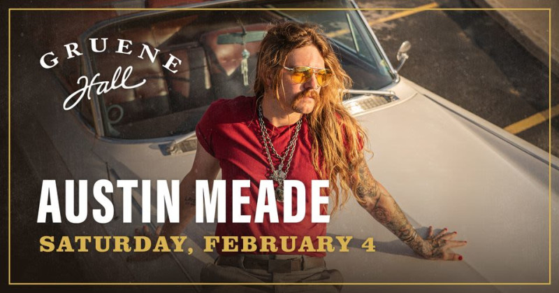 Austin Meade in New Braunfels at Gruene Hall