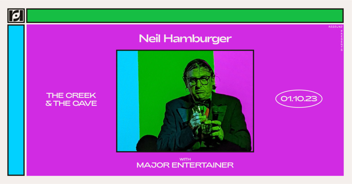 Neil Hamburger w/ Major Entertainer in Austin at The Creek and the