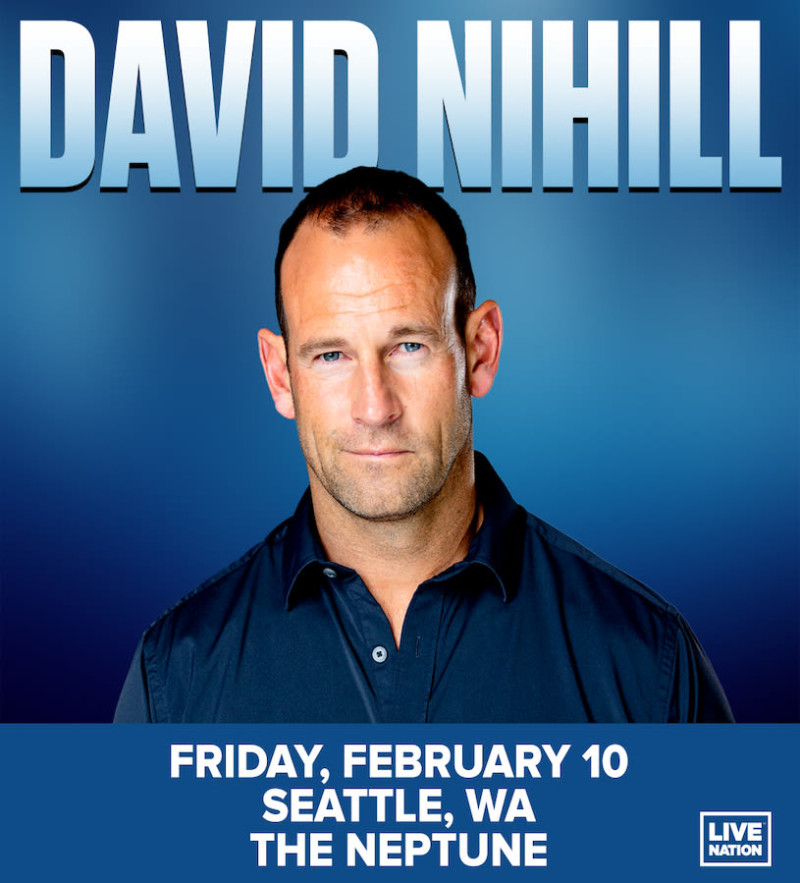 An Evening with David Nihill in Seattle at Neptune Theatre