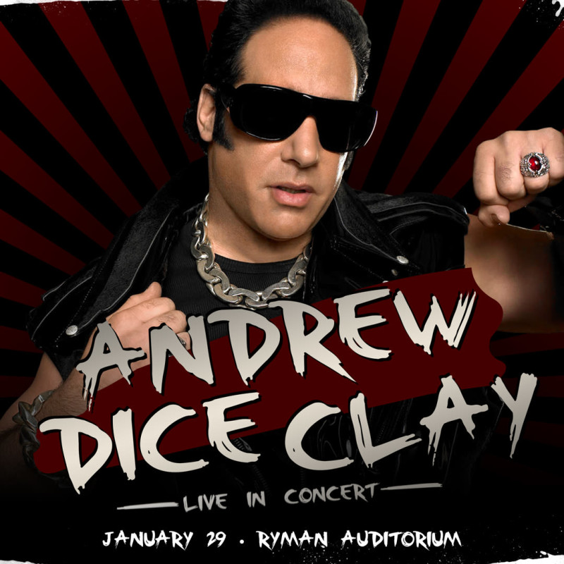 Andrew Dice Clay in Nashville at Ryman Auditorium