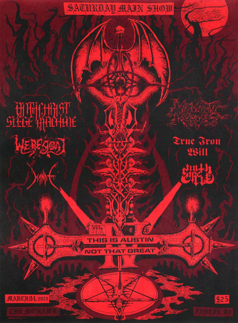ANTICHRIST SIEGE MACHINE, MIASMATIC NECROSIS FEATURING