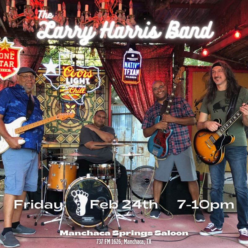 An Evening Under the Stars with The Larry Harris Band in Manchaca