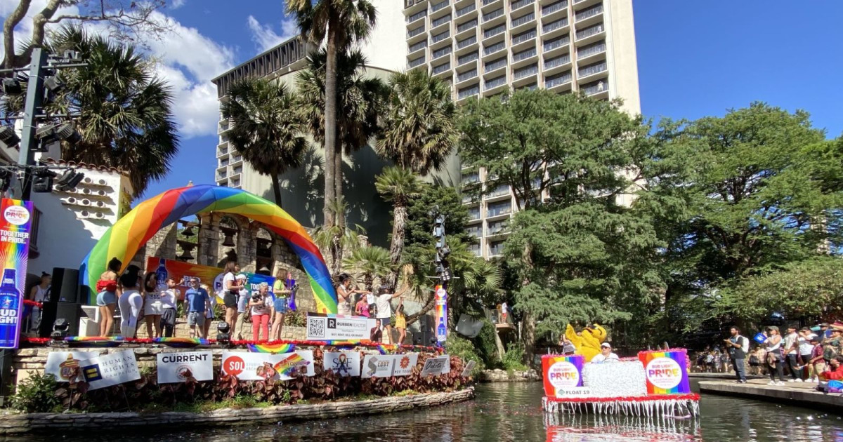 Bud Light Pride River Parade & Celebration in San Antonio at The