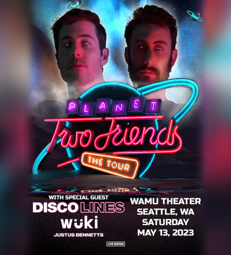 Two Friends in Seattle at Wamu Theater