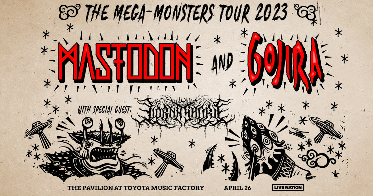 The Mega-Monsters Tour: Mastodon & Gojira with special guest