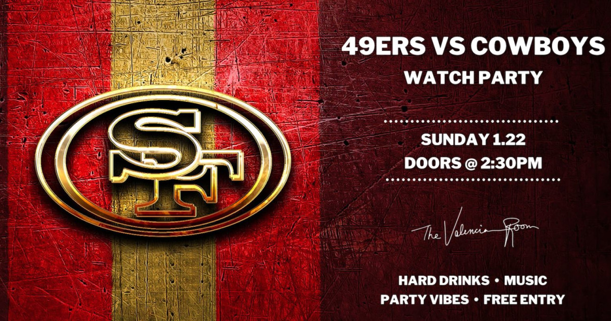 San Francisco 49ers vs Dallas Cowboys Watch Party in San