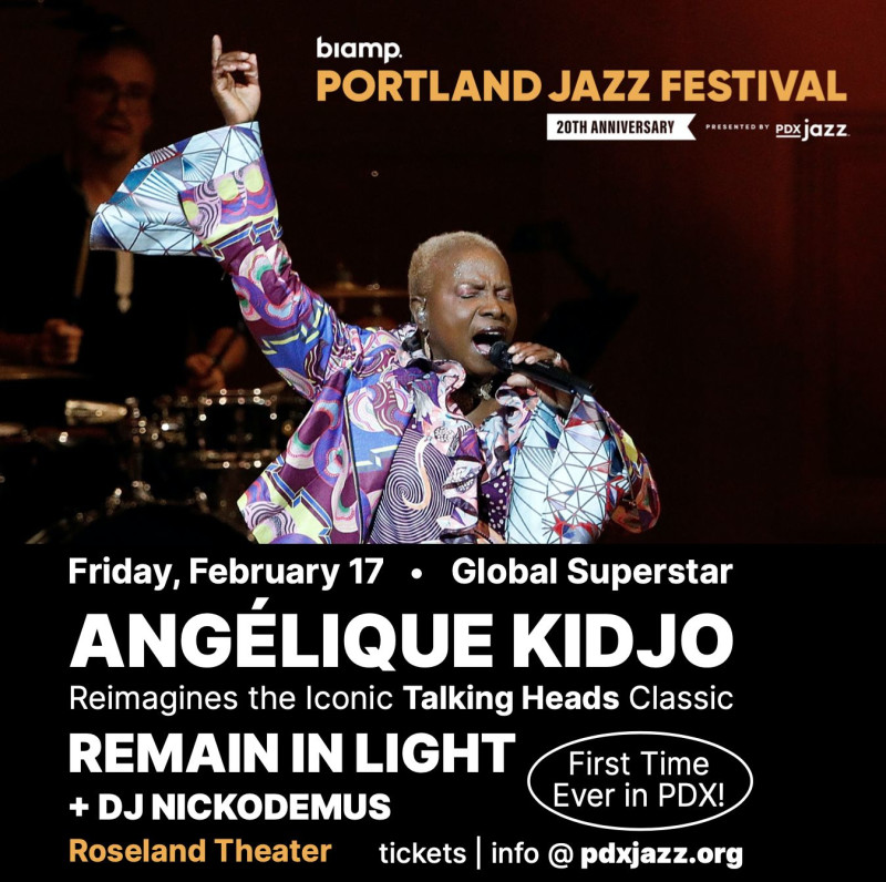 Angelique Kidjo’s Remain In Light + DJ Nickodemus in Portland at