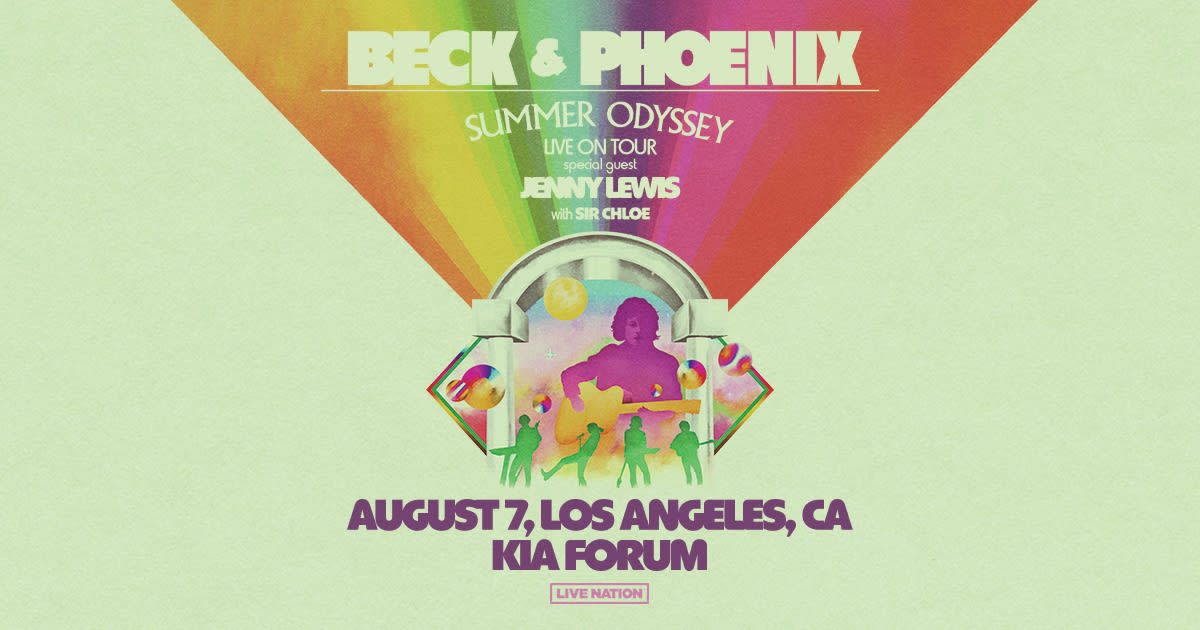 Beck & Phoenix: Summer Odyssey Live on Tour in Inglewood at The Kia